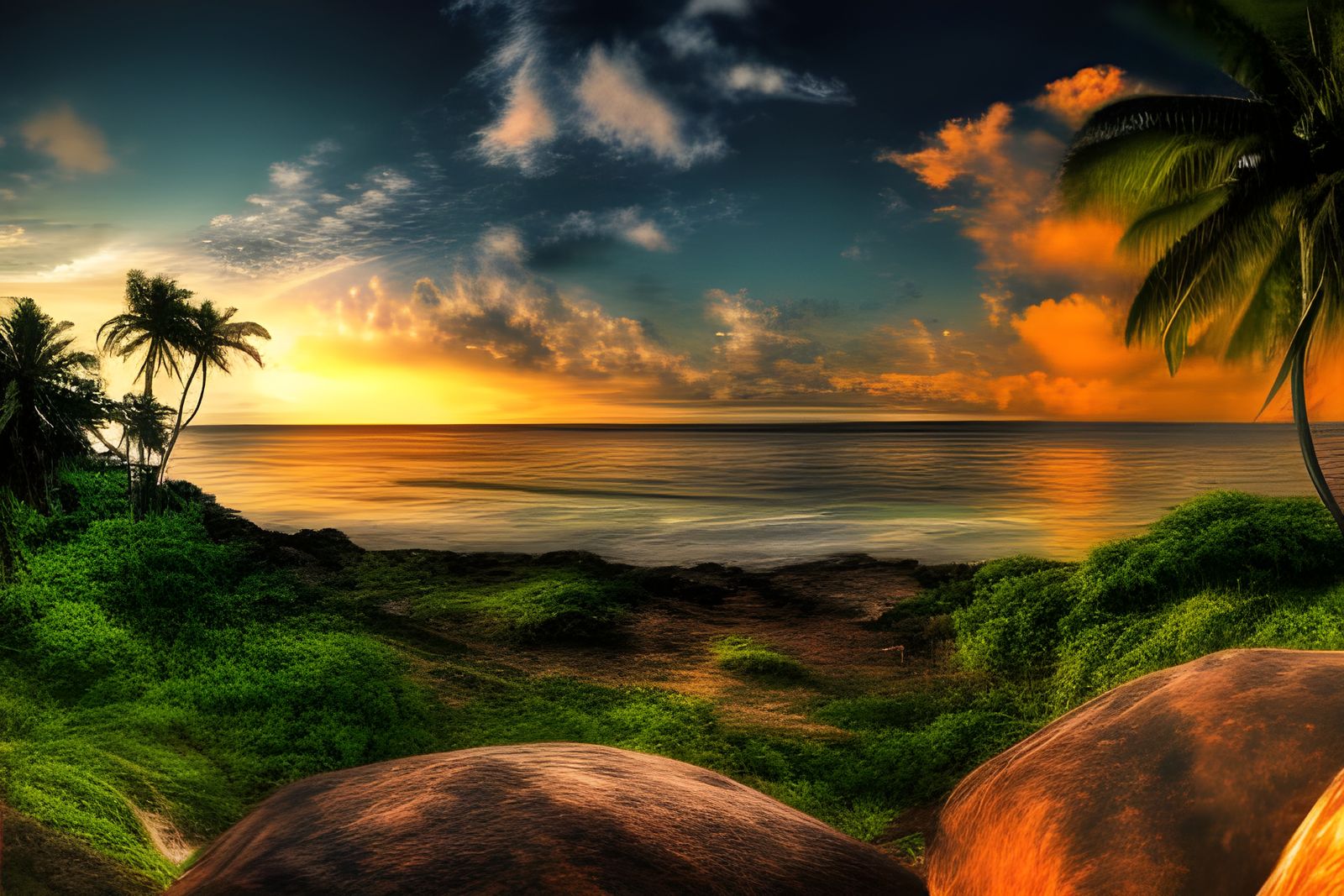 Paradise - AI Generated Artwork - NightCafe Creator