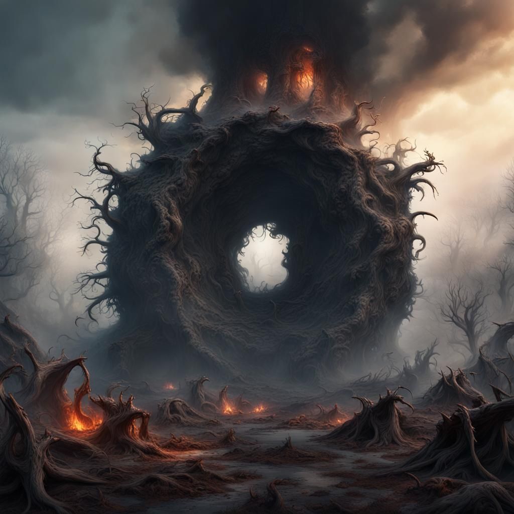 Abyssal Gate - AI Generated Artwork - NightCafe Creator