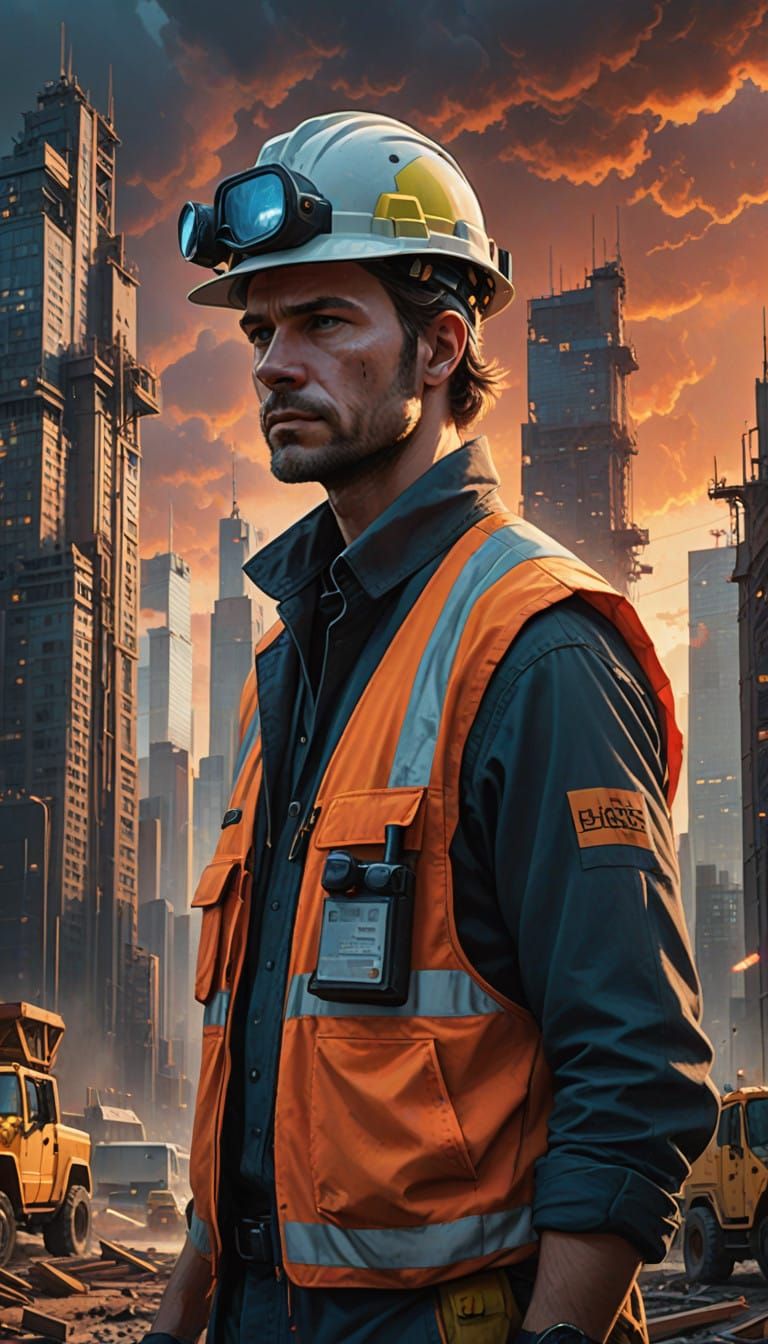 construction worker - construction worker