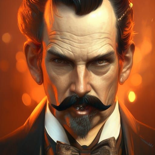 Baron Von Blackjack - AI Generated Artwork - NightCafe Creator