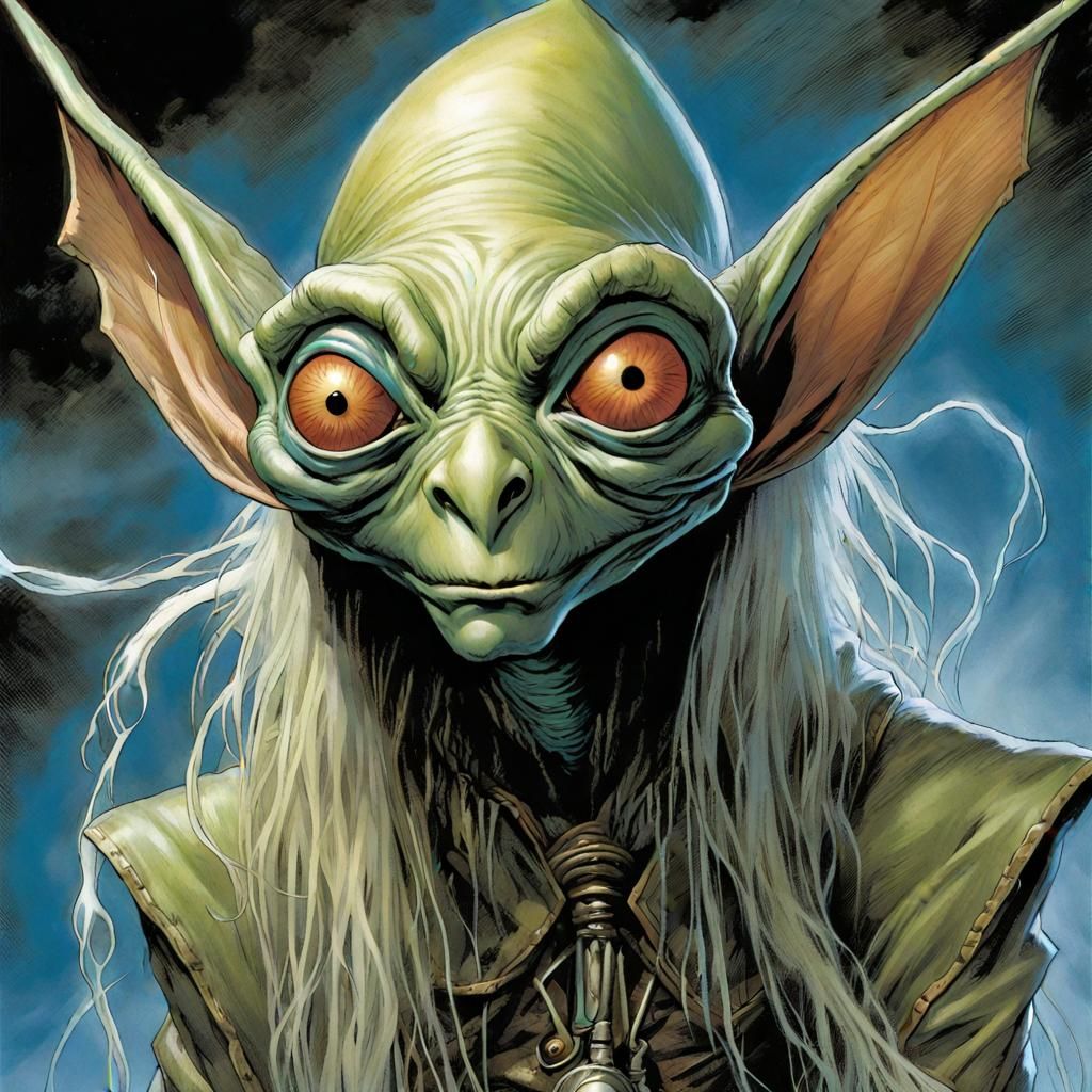 Mischievous 200 Year Old Wizard - AI Generated Artwork - NightCafe Creator