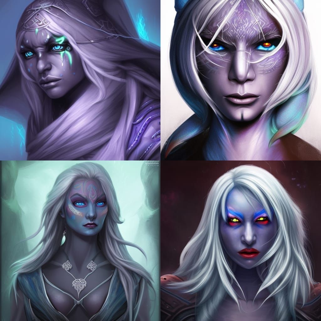 Gromph Baenre, Drow Archmage - AI Generated Artwork - NightCafe Creator