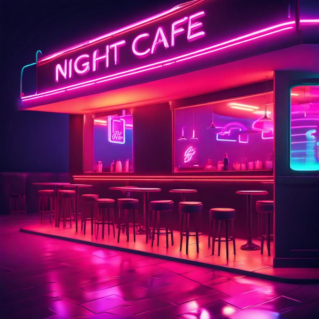 Night Cafe (II) - AI Generated Artwork - NightCafe Creator