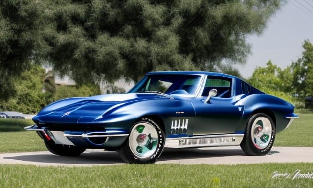 Corvette - AI Generated Artwork - NightCafe Creator