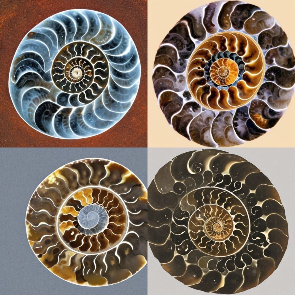 ammonite - AI Generated Artwork - NightCafe Creator