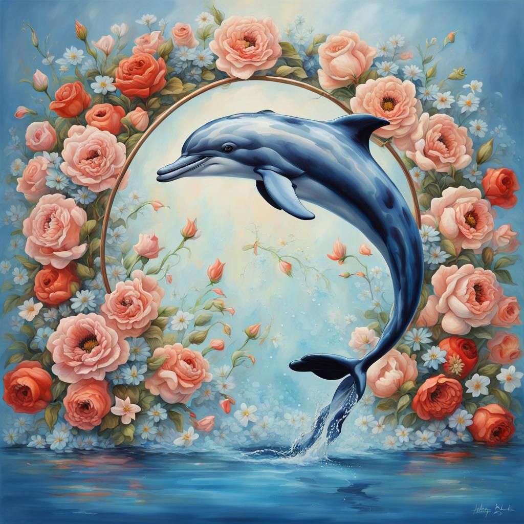 Flowery performer - AI Generated Artwork - NightCafe Creator