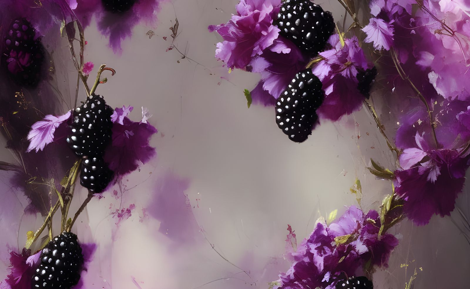 Blackberry wallpaper - AI Generated Artwork - NightCafe Creator