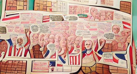 The American Revolution as a comic book drawn by Daniel Clowes - AI ...