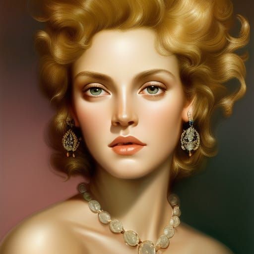 Portrait - AI Generated Artwork - NightCafe Creator