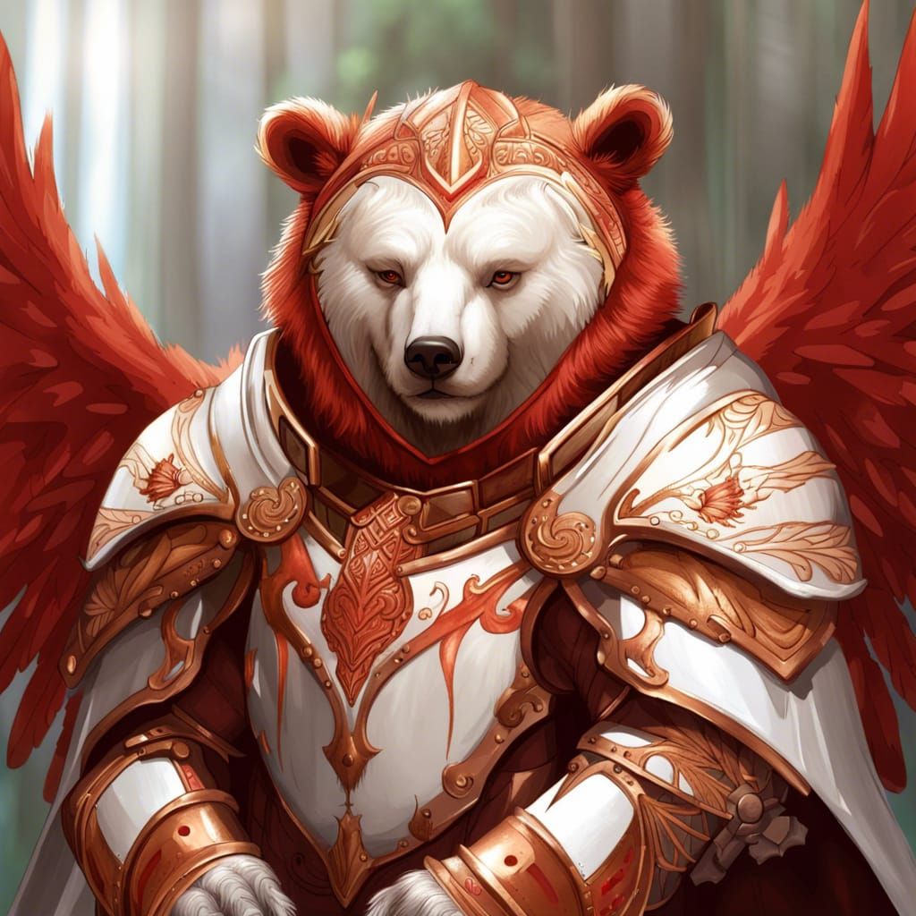 Reuben - Bear Knight the Loyal Protector - AI Generated Artwork ...
