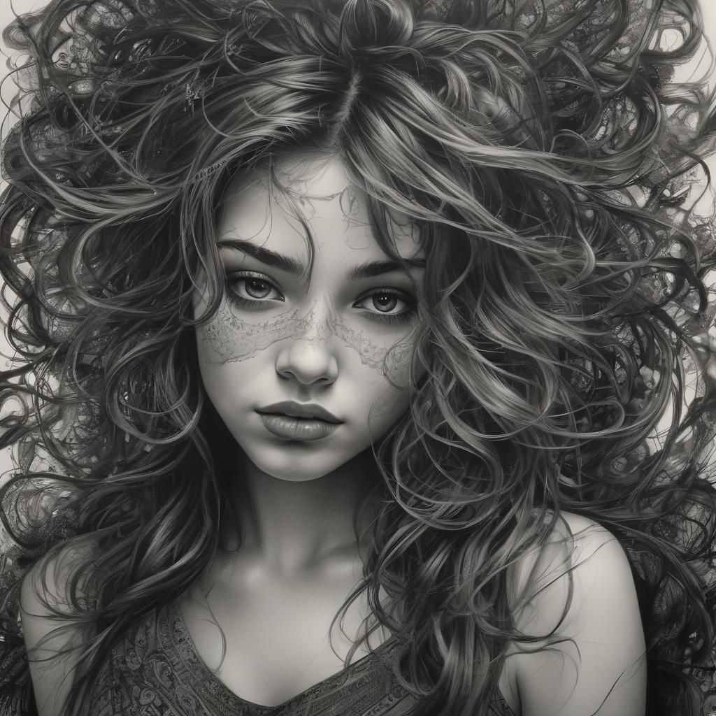 A Woman's Thoughts - AI Generated Artwork - NightCafe Creator