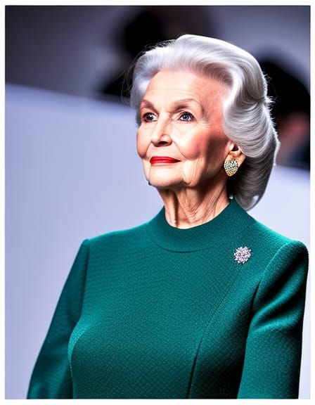 2 of 3: "I'm afraid so, but nothing wrong with a boring green top ...