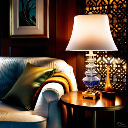 Table Lamp - AI Generated Artwork - NightCafe Creator