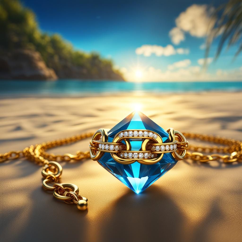 The blue treasure
