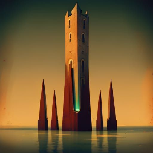 Stable Tower - AI Generated Artwork - NightCafe Creator