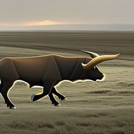 BULL - AI Generated Artwork - NightCafe Creator