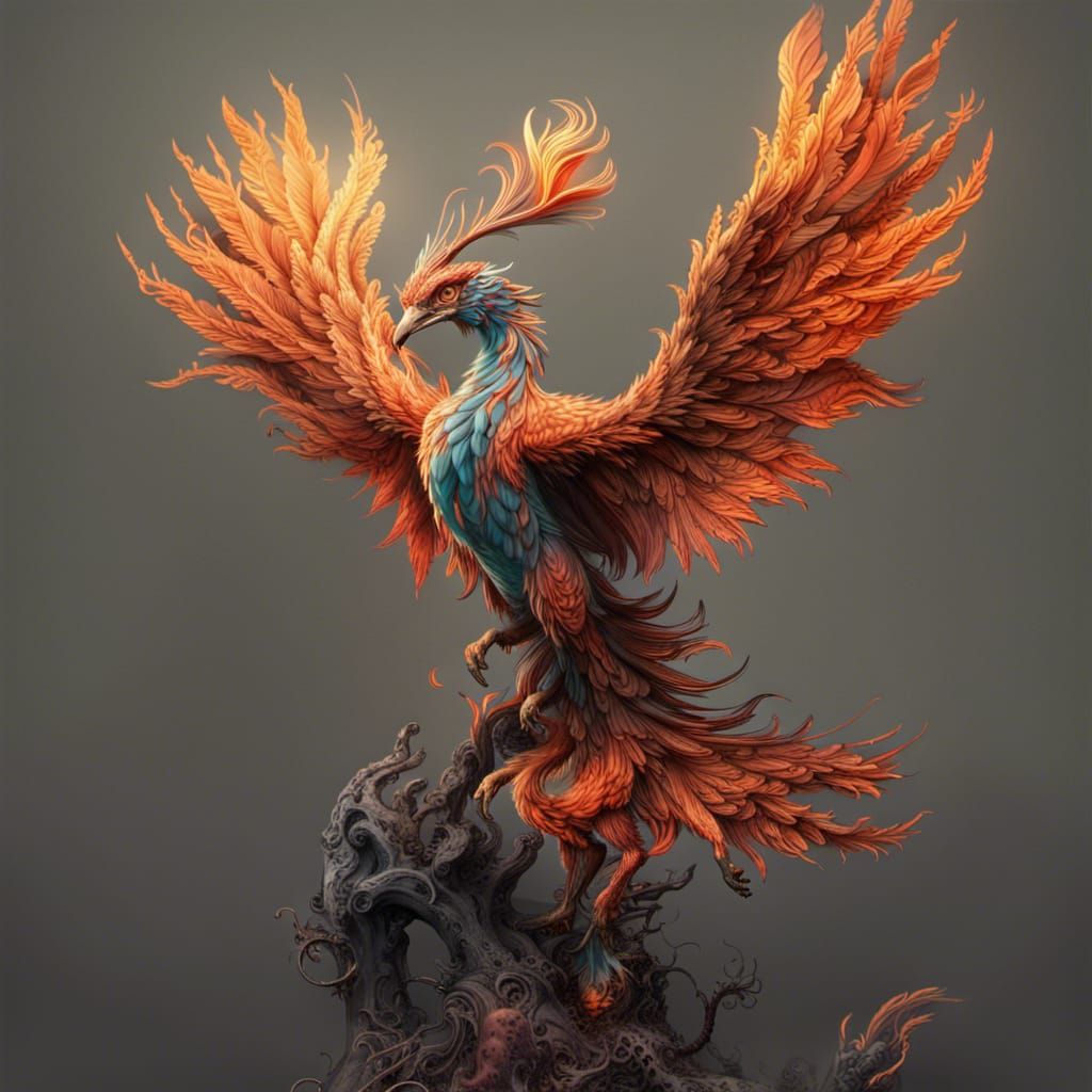 phoenix 4 - AI Generated Artwork - NightCafe Creator