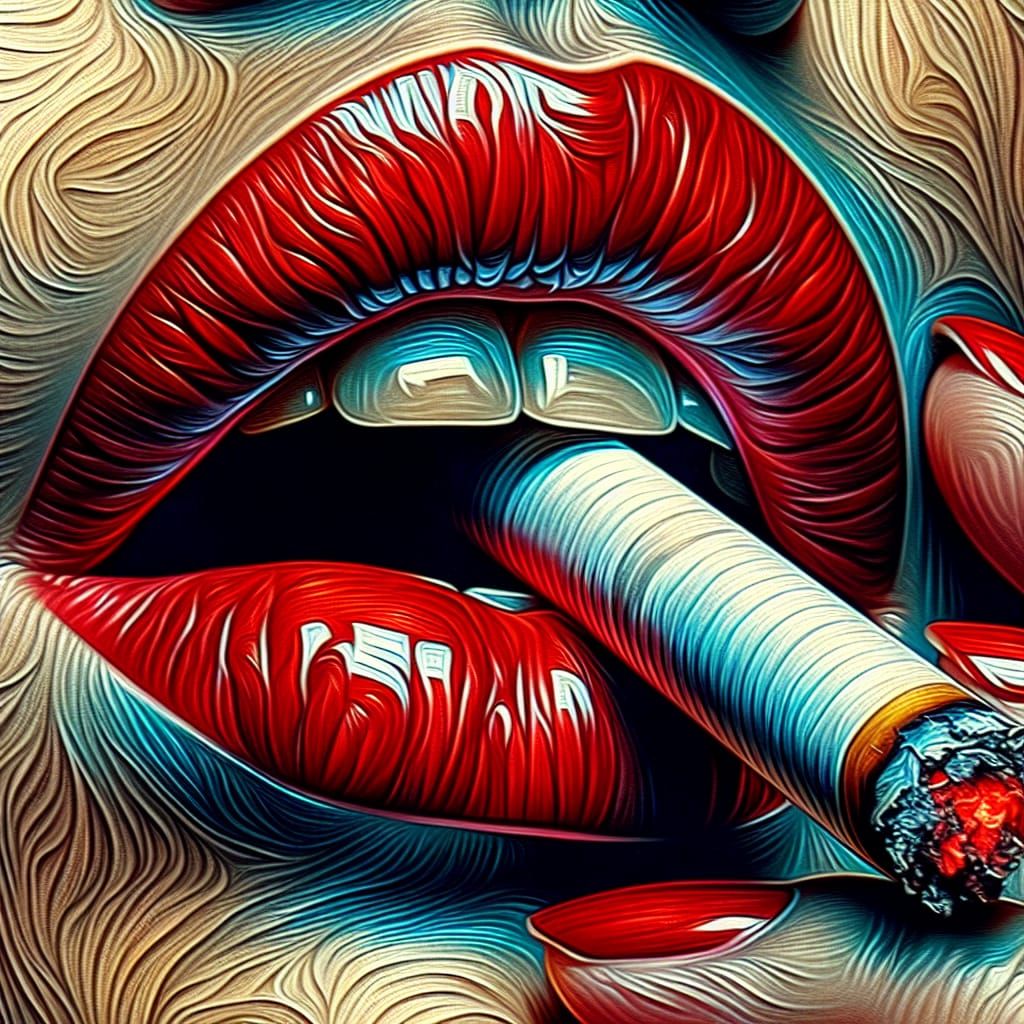 Smokin' - AI Generated Artwork - NightCafe Creator