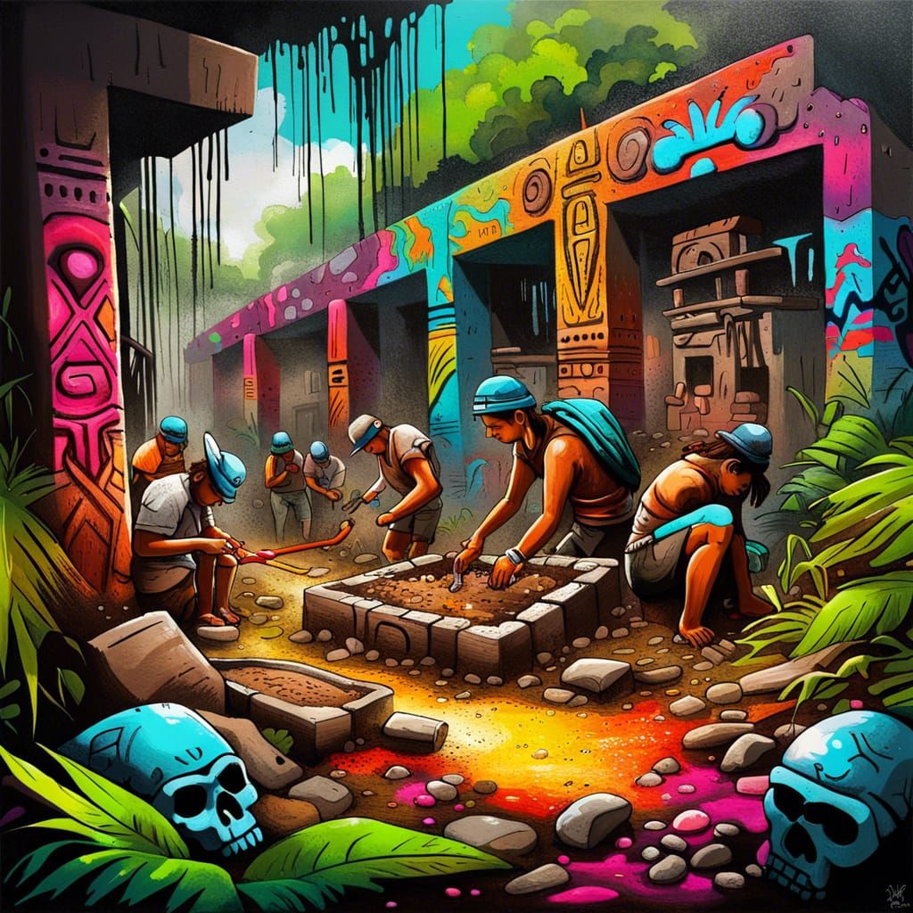 Lost Civilizations - AI Generated Artwork - NightCafe Creator