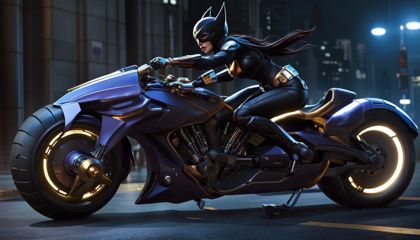 Batcycle - AI Generated Artwork - NightCafe Creator