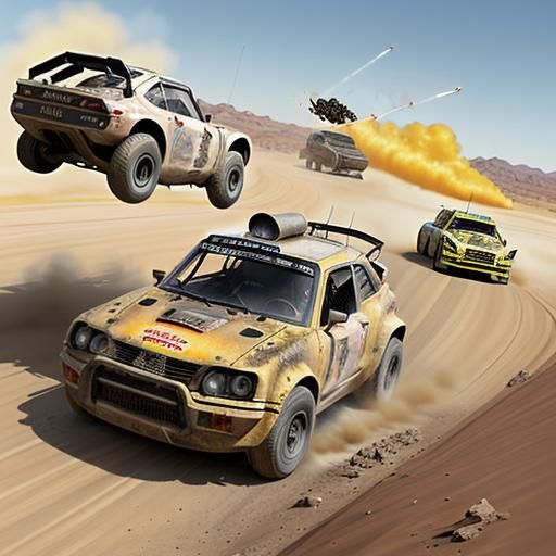 Combat Cars - AI Generated Artwork - NightCafe Creator