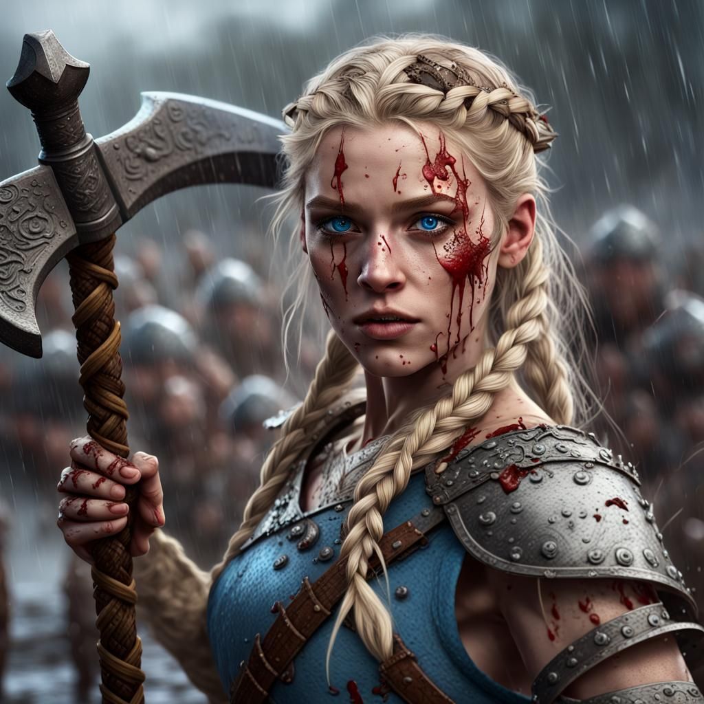 Shieldmaiden - AI Generated Artwork - NightCafe Creator