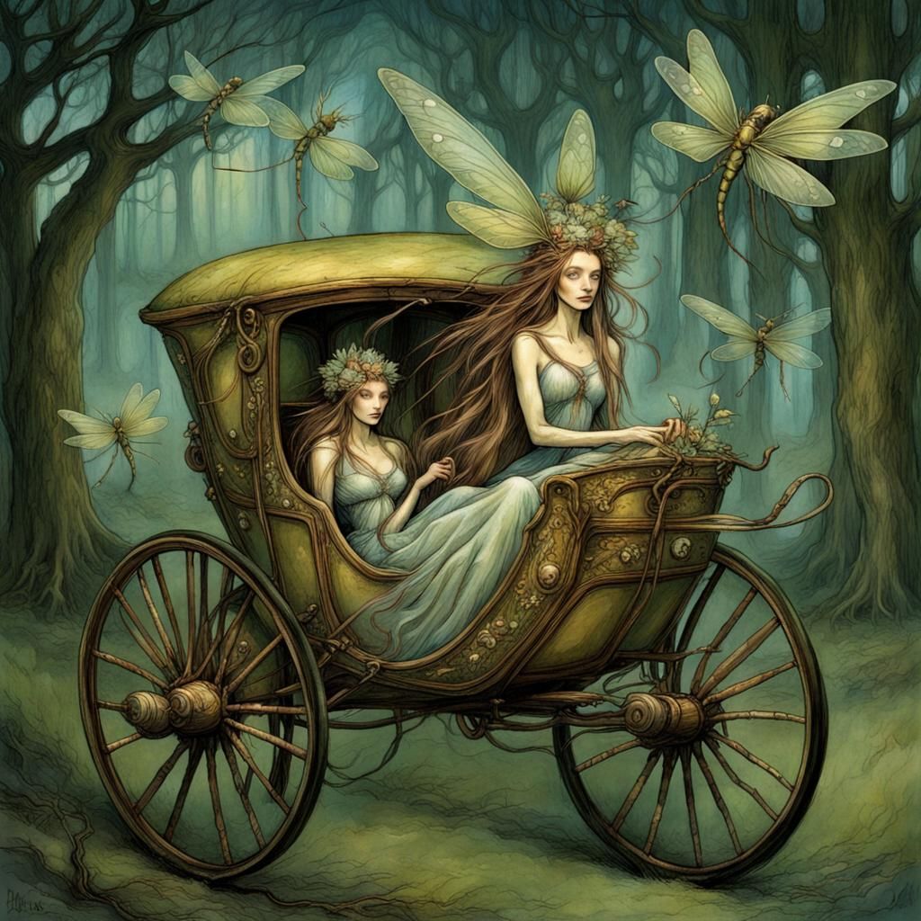 Driven by magic - AI Generated Artwork - NightCafe Creator