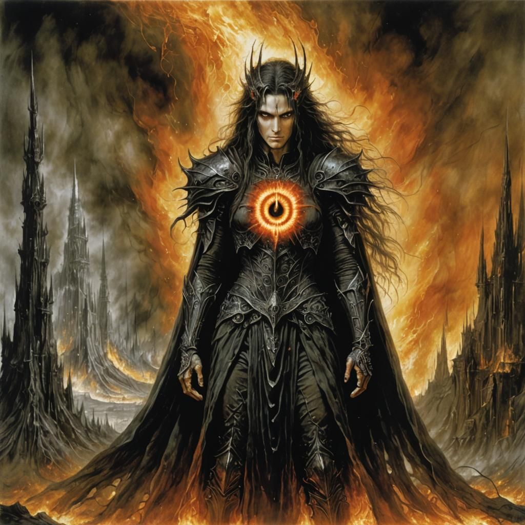 The Magic of Sauron II - AI Generated Artwork - NightCafe Creator