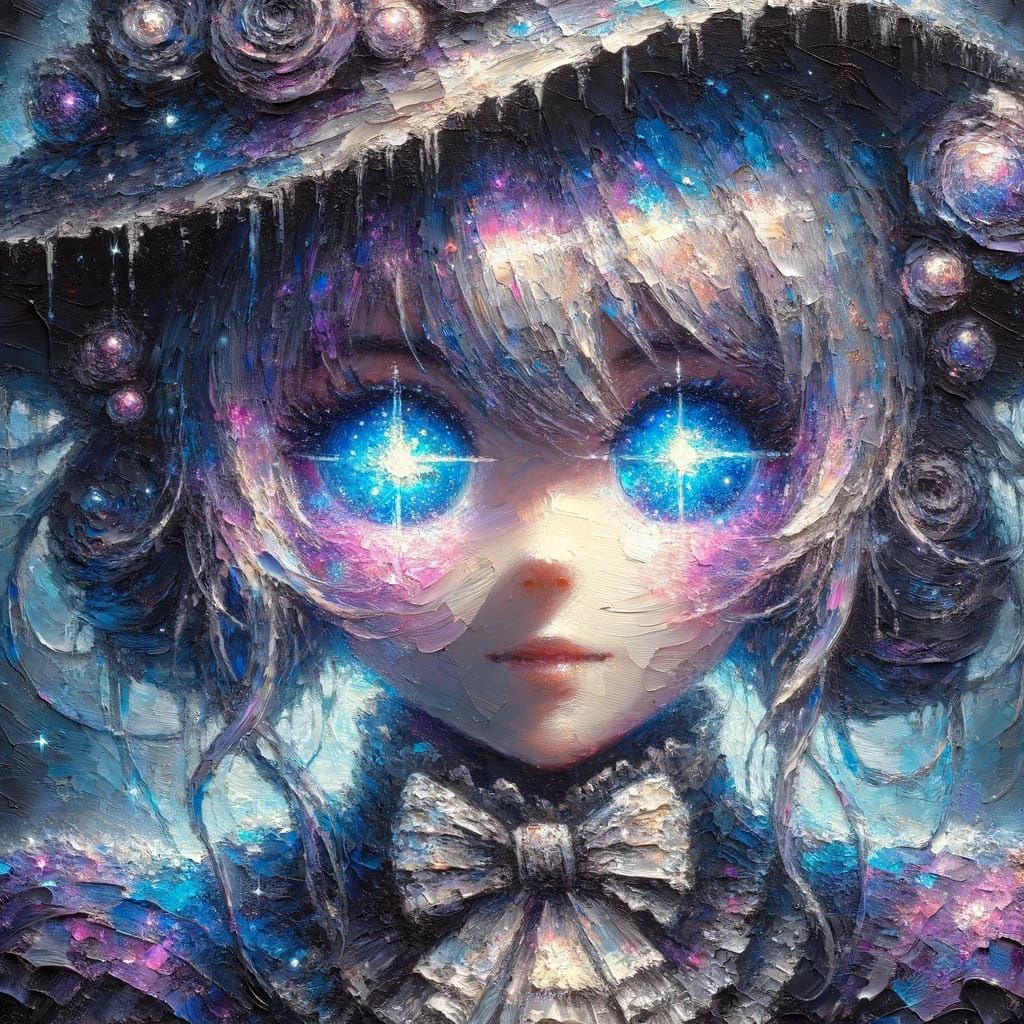 Tinged with Starlight - AI Generated Artwork - NightCafe Creator