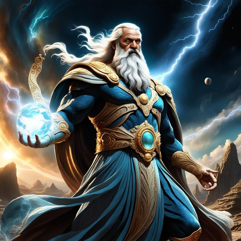 The most powerful god finally decided to step up - AI Generated Artwork ...