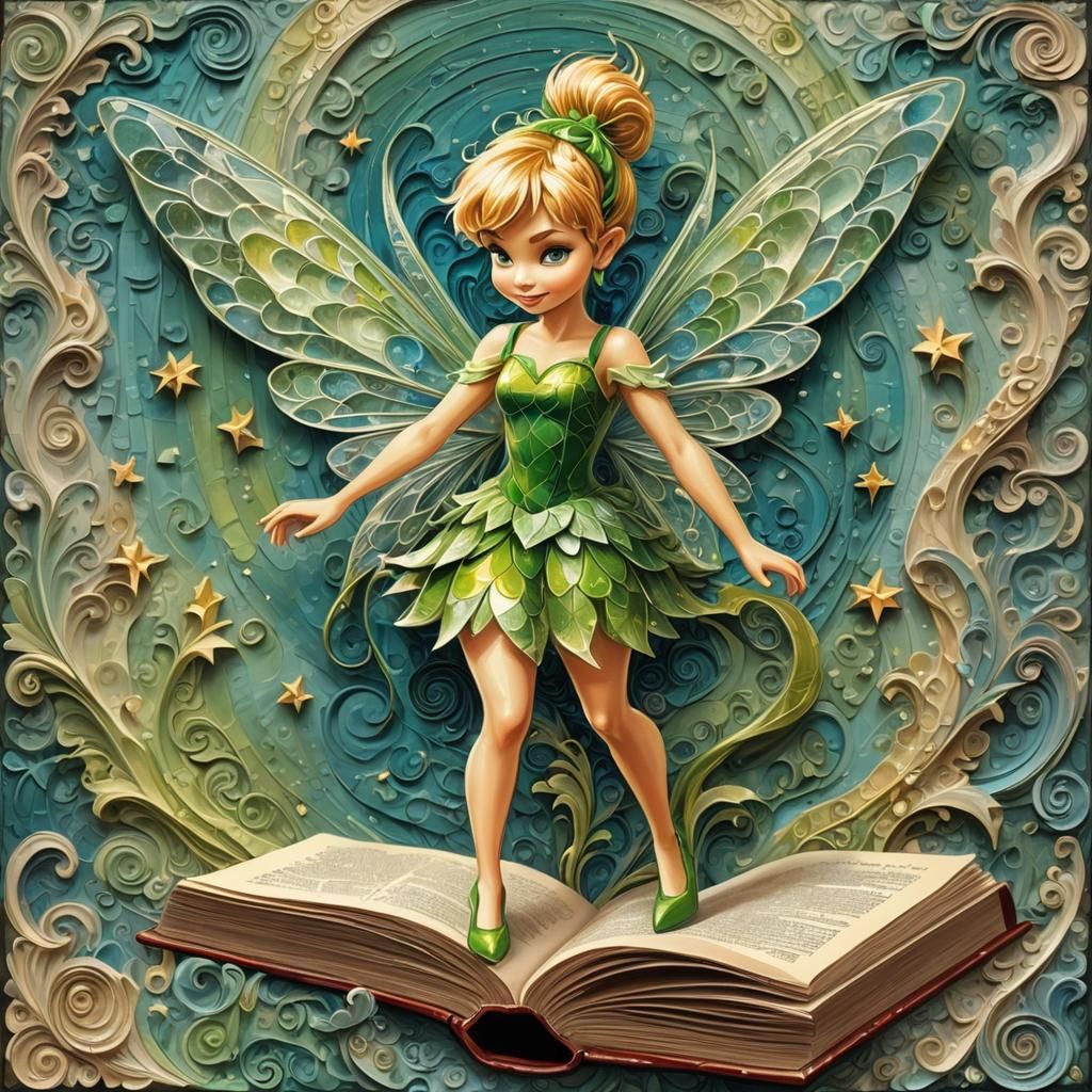Tinkerbell - AI Generated Artwork - NightCafe Creator