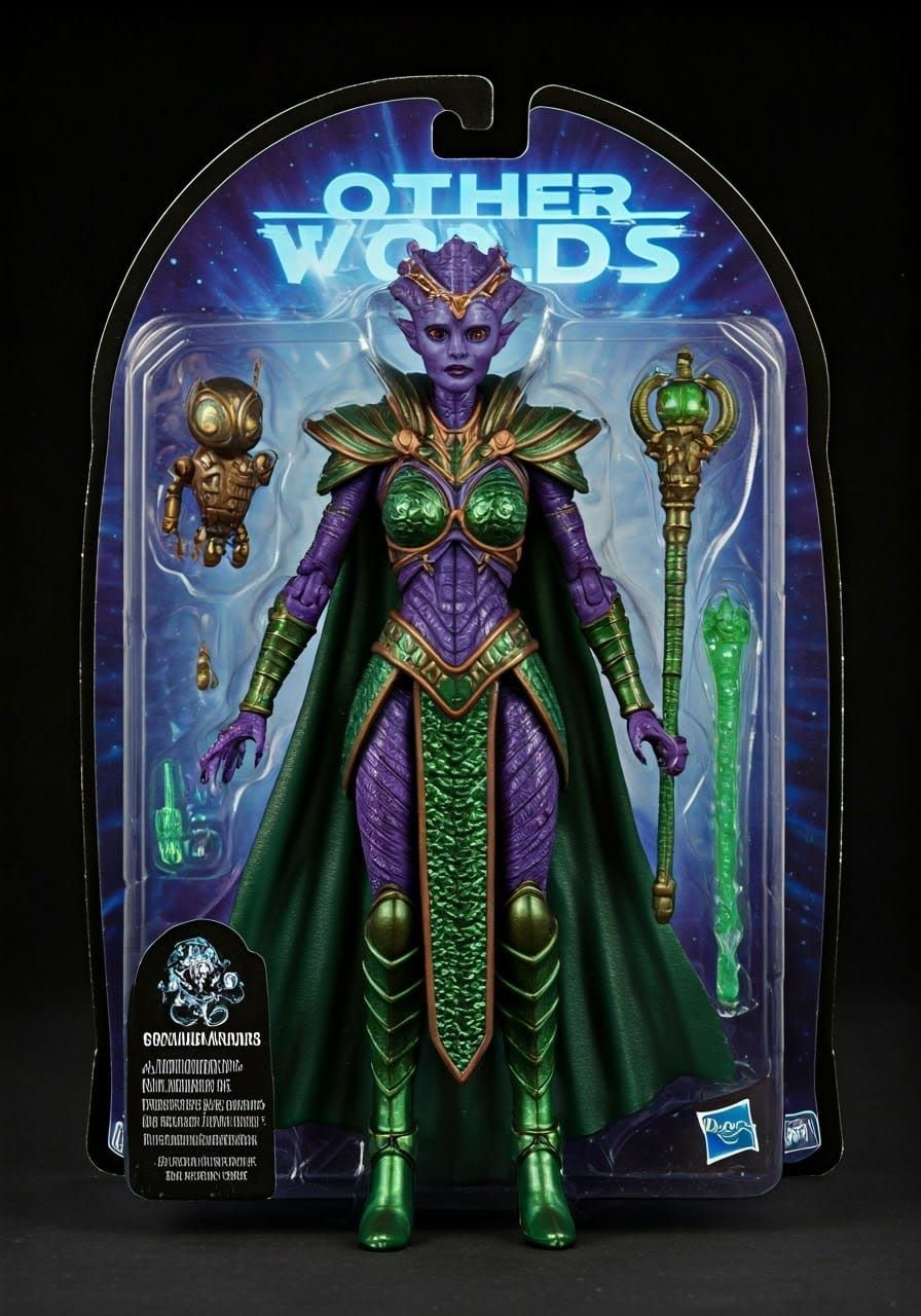 Evil Queen Skarna Action Figure For The Other Worlds Toy Line