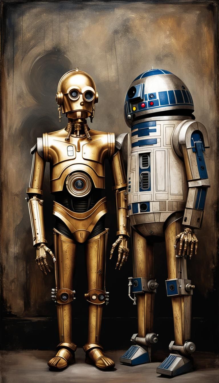 "C-3PO and R2-D2": photograph by Stephen Gammell - Gabriel Pacheco ...