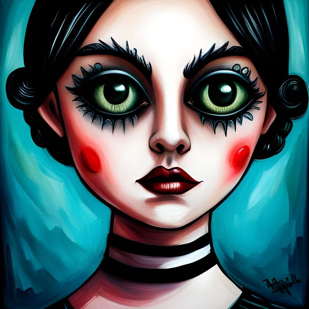 Big Eyes - AI Generated Artwork - NightCafe Creator
