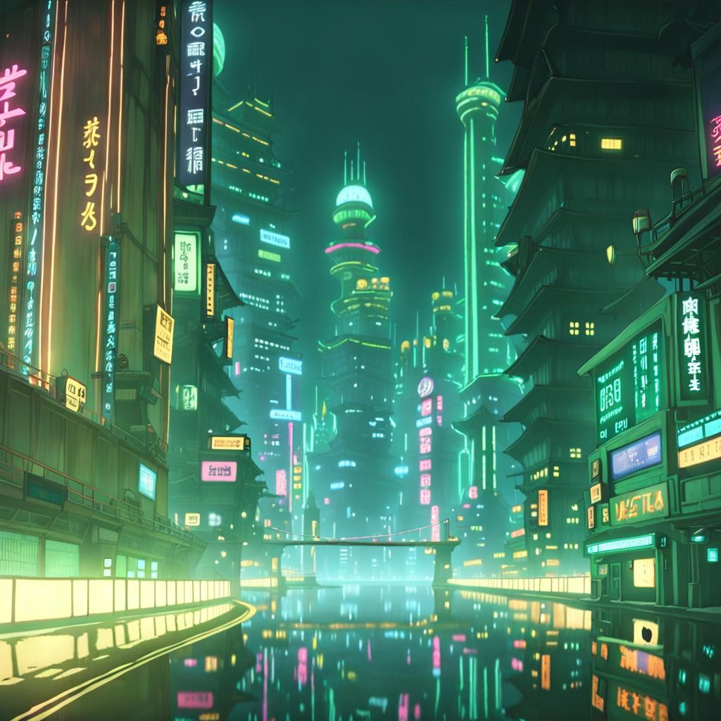 Cyberport (AAMXLAnimeMix) - AI Generated Artwork - NightCafe Creator
