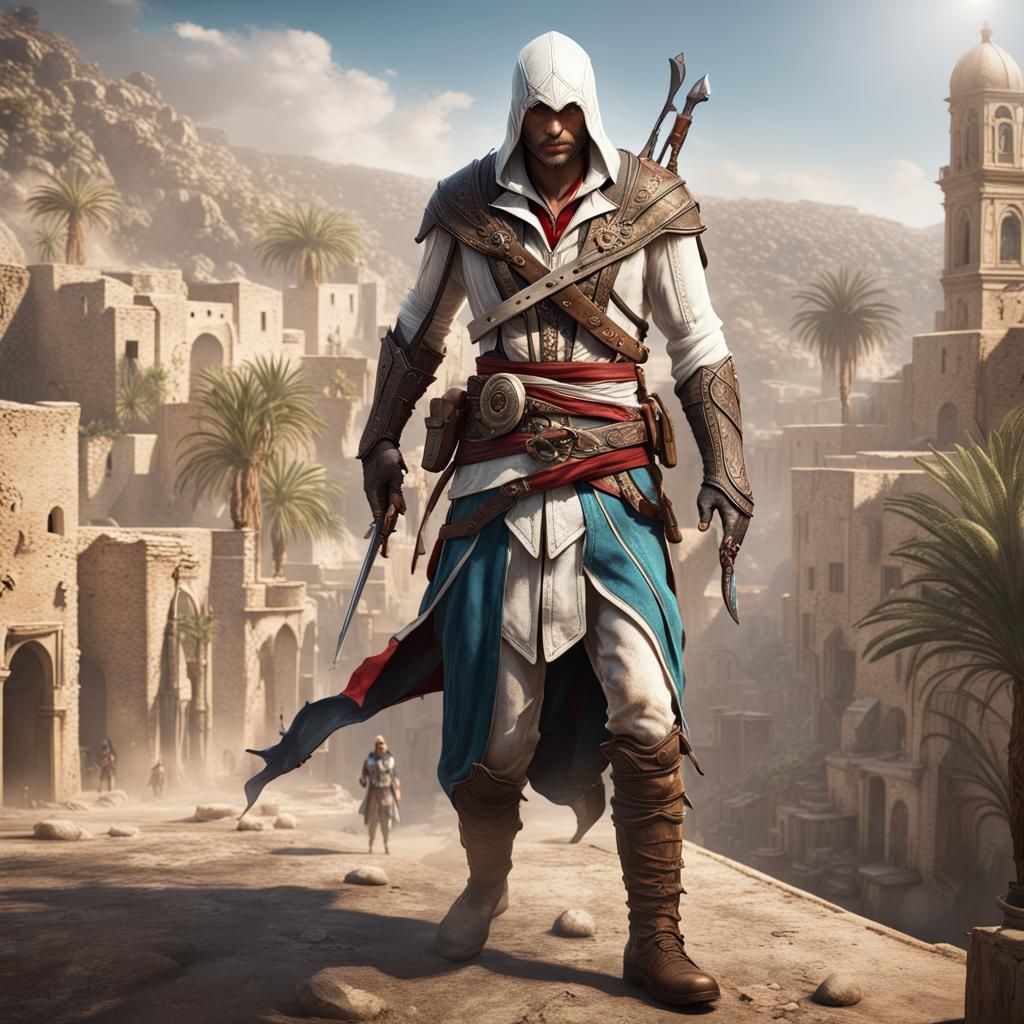 Arabic assassin - AI Generated Artwork - NightCafe Creator