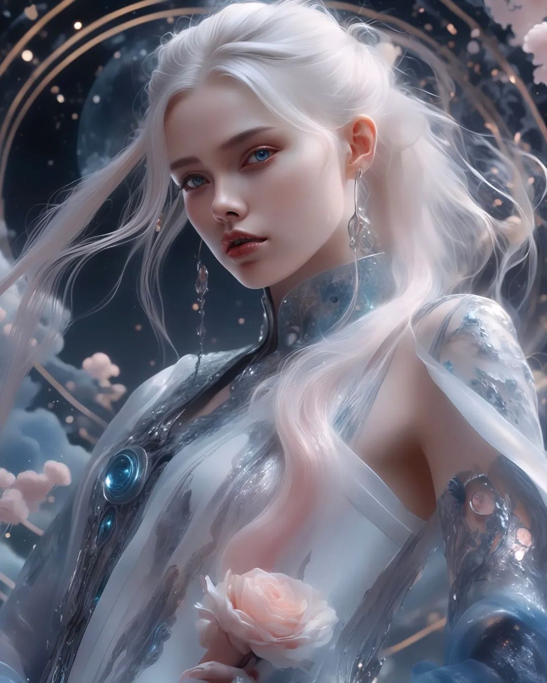 The girl from the portal of fate 1 - AI Generated Artwork - NightCafe ...