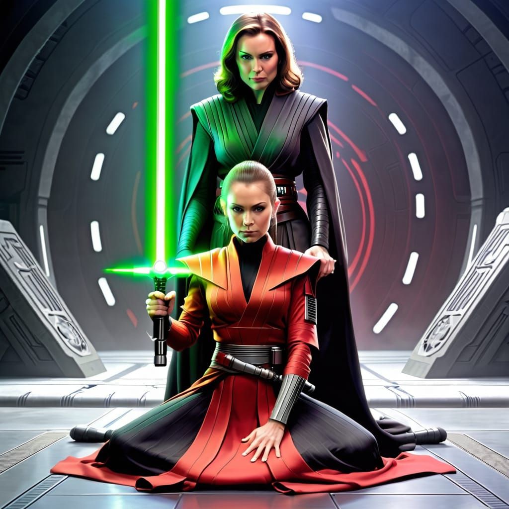 Fallen Jedi and her Sith mistress - Fallen Jedi and her Sith...