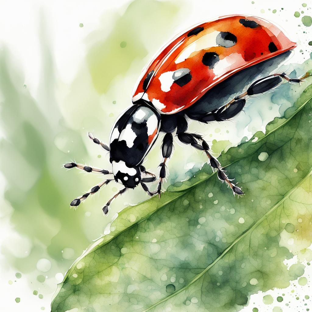 ladybug - AI Generated Artwork - NightCafe Creator