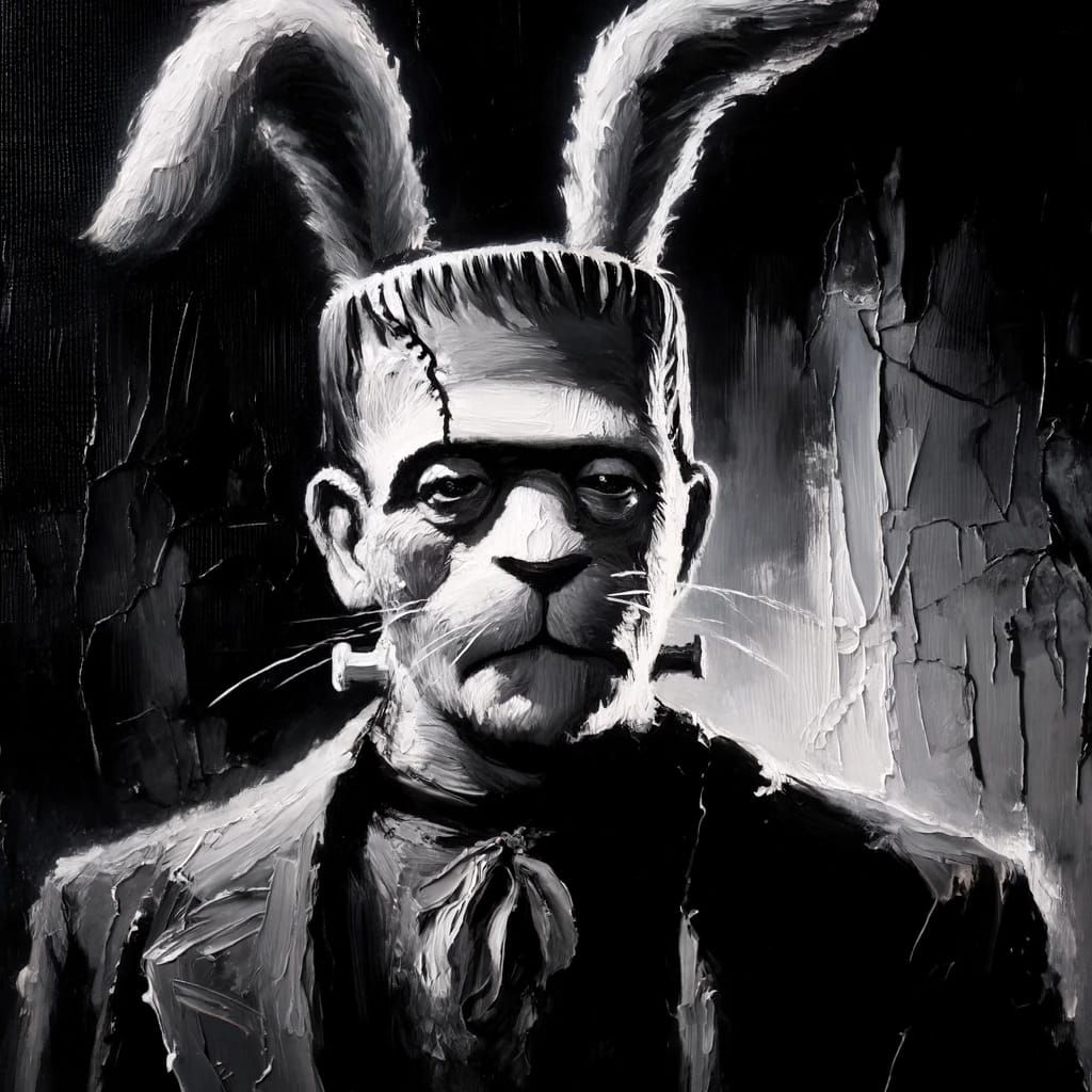 Hare of Horror - AI Generated Artwork - NightCafe Creator