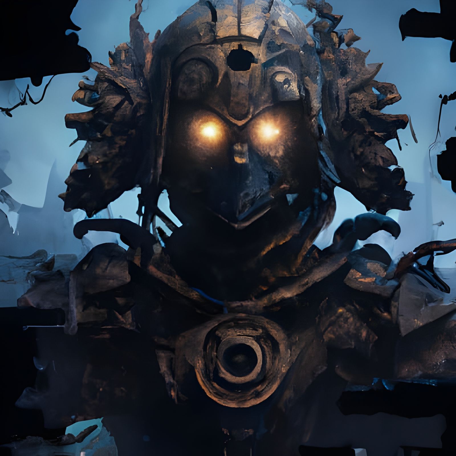 Undead Samurai - AI Generated Artwork - NightCafe Creator