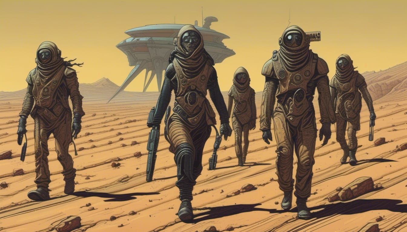 "Absurd" epic Absurd cosmic retro sci-fi mercenary action masterpiece ...