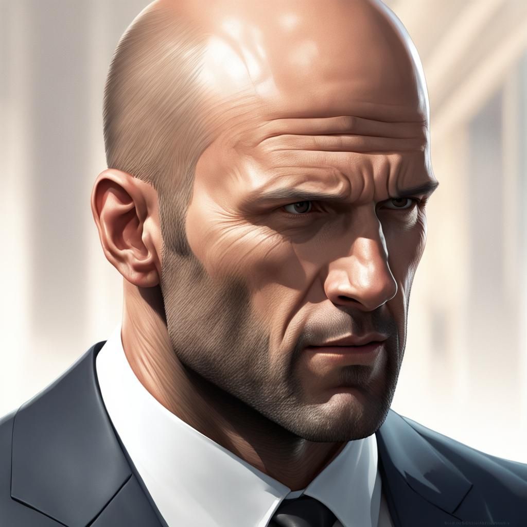 Jason Statham - AI Generated Artwork - NightCafe Creator