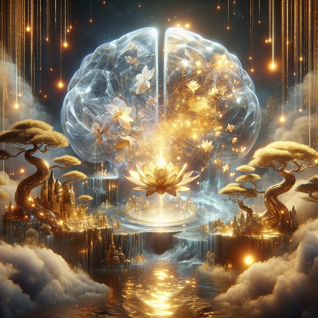 Divine Mind - AI Generated Artwork - NightCafe Creator