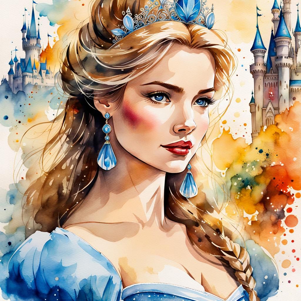 Cinderella - AI Generated Artwork - NightCafe Creator