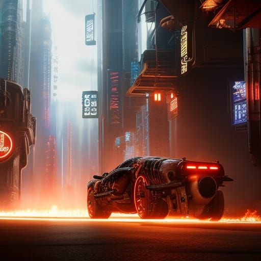 Street Demon - AI Generated Artwork - NightCafe Creator