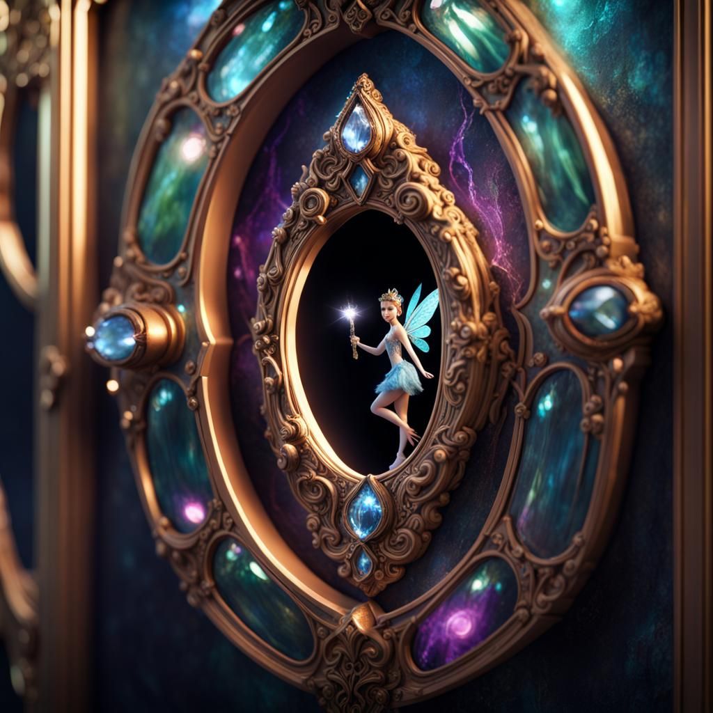 Through the Keyhole - AI Generated Artwork - NightCafe Creator