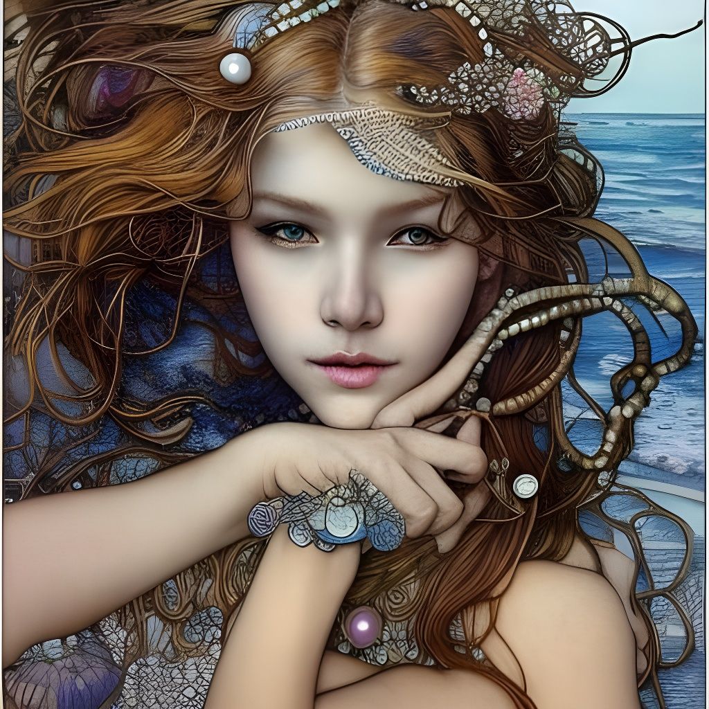 Mermaid Mood - AI Generated Artwork - NightCafe Creator