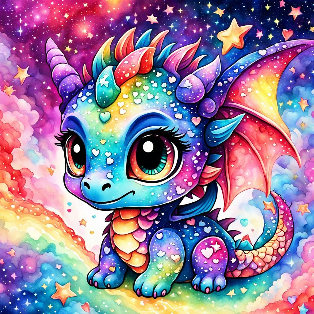 Colorful Dragon - AI Generated Artwork - NightCafe Creator