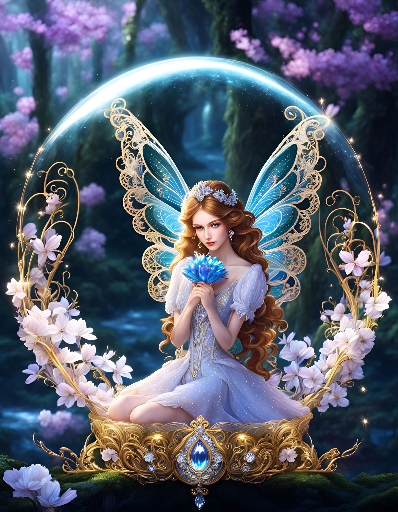 Fairy Princess - AI Generated Artwork - NightCafe Creator